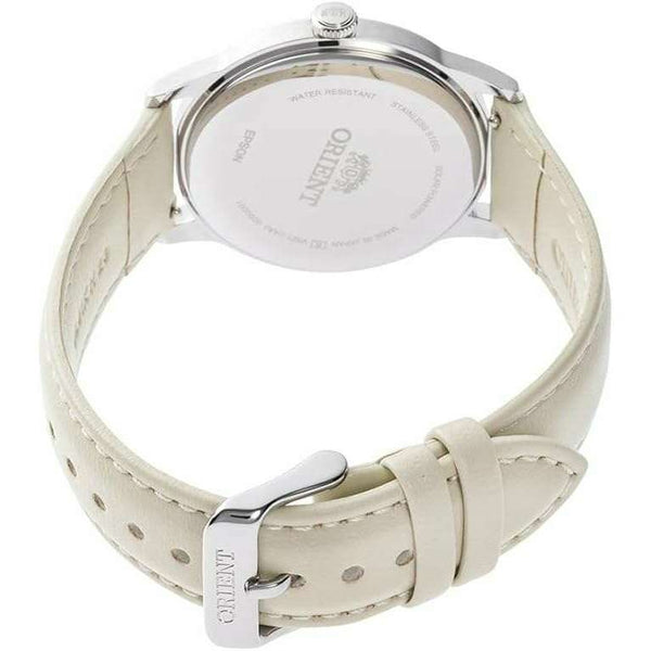 ORIENT BAMBINO AUTOMATIC FAKE LEATHER STRAP PALE GREEN DIAL MEN WATCH ...