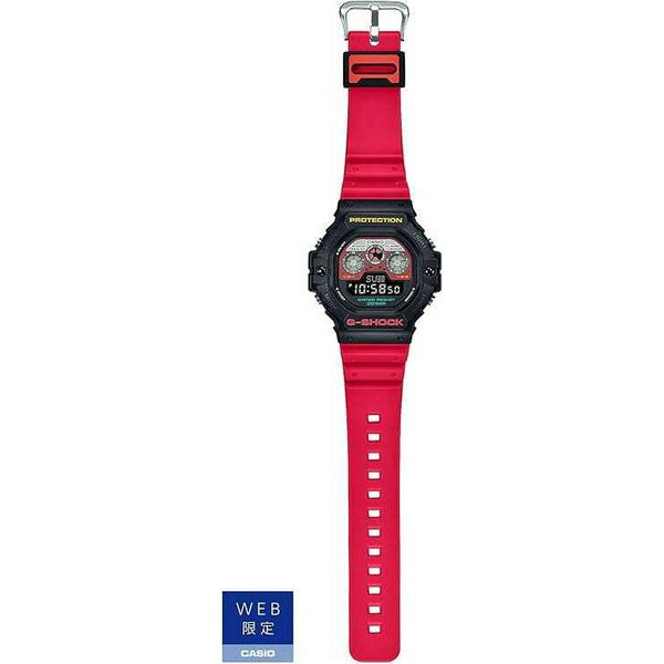 CASIO G-SHOCK WEB-EXCLUSIVE MODEL MIX TAPE SERIES BLACK & RED MEN WATC ...