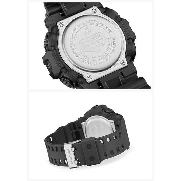 CASIO G-SHOCK MULTI FLUORESCENT COLOR SERIES BLACK RESIN STRAP MEN WAT ...