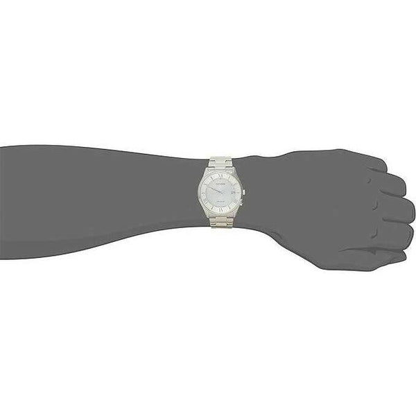 CITIZEN COLLECTION ECO-DRIVE RADIO CONTROLLED SIMPLE ADJUST SILVER MEN ...