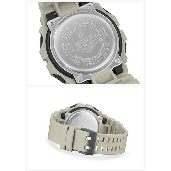 CASIO G-SHOCK G-LIDE BLUETOOTH DIGITAL DIAL BEIGE MEN WATCH GBX-100-8J ...