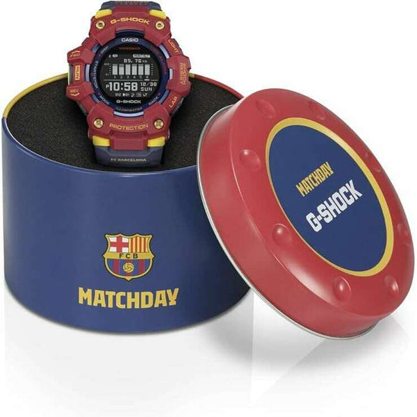 CASIO G-SHOCK G-SQUAD FC BARCELONA MATCHDAY COLLABORATION MEN WATCH GB ...