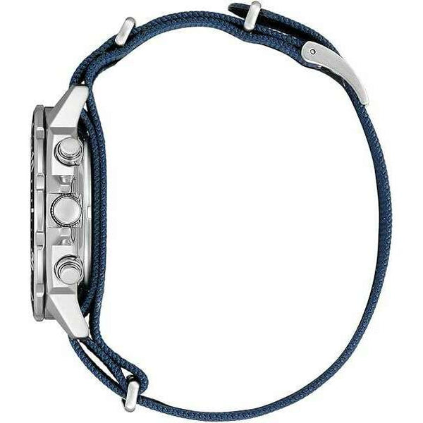 CITIZEN COLLECTION ECO DRIVE SOLAR BLUE NYLON STRAP MEN WATCH AT2500-1 ...