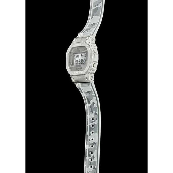 CASIO G-SHOCK SKELETON CAMOUFLAGE SERIES DIGITAL CLEAR MEN WATCH GM-56 ...