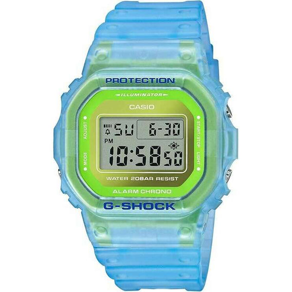 CASIO G-SHOCK COLOR SKELETON SERIES BLUE DIGITAL MEN WATCH DW-5600LS-2 ...