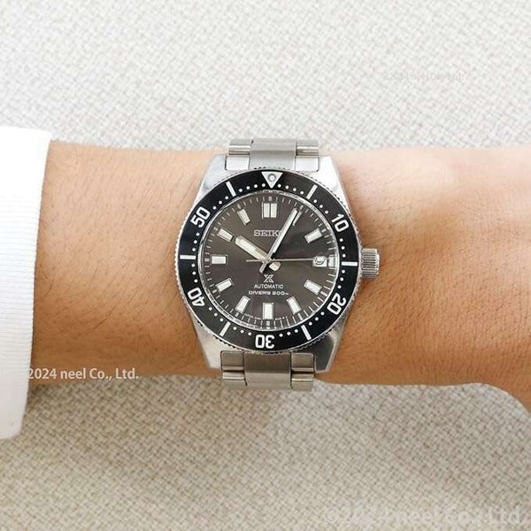 SEIKO PROSPEX 1ST DIVER'S MECHANICAL CHARCOAL GREY MEN WATCH SBDC101 ...
