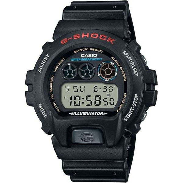 CASIO G-SHOCK DAY-DATE DIGITAL DIAL BLACK RESIN STRAP MEN WATCH DW-690 ...