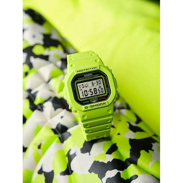 CASIO G-SHOCK ENERGY PACK YELLOW RUBBER STRAP DIGITAL DIAL MEN WATCH D ...