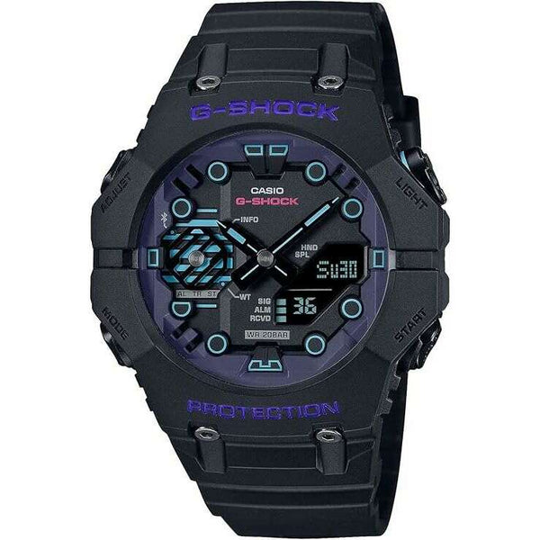 CASIO G-SHOCK BLUETOOTH DAY-DATE ANALOG DIGITAL BLACK MEN WATCH GA-B00 ...
