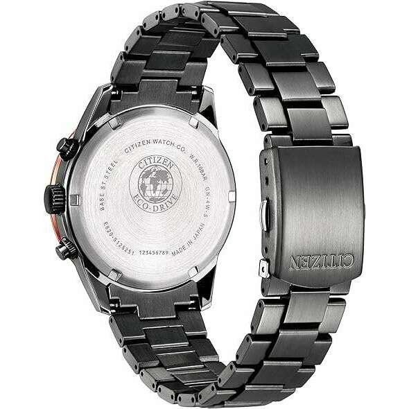 CITIZEN COLLECTION ECO DRIVE SOLAR BLACK & BROWN MEN WATCH BL5495-72E ...