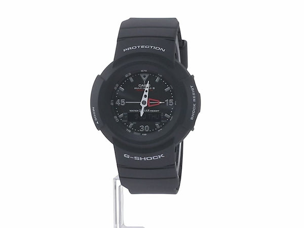 CASIO G-SHOCK RADIO SOLAR ANALOG DIGITAL BLACK MEN WATCH AWG-M520-1AJF ...