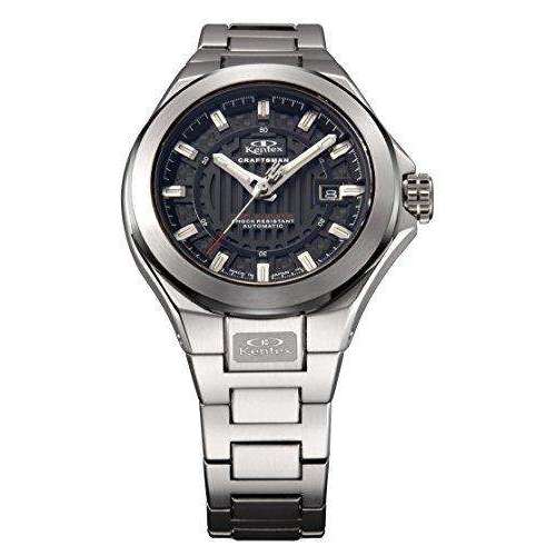 KENTEX CRAFTSMAN PRESTIGE MECHANICAL AUTOMATIC SILVER MEN WATCH S526X ...