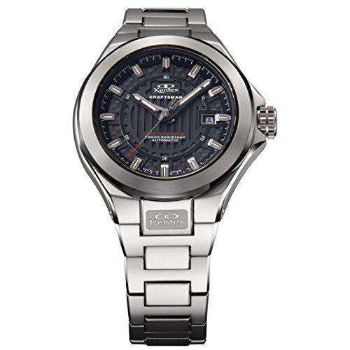 KENTEX CRAFTSMAN PRESTIGE MECHANICAL AUTOMATIC SILVER MEN WATCH S526X ...