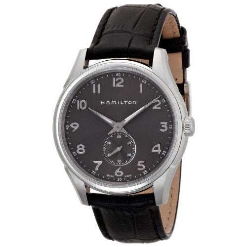 HAMILTON JAZZMASTER THINLINE SMALL SECOND QUARTZ 40 MM MEN WATCH H3841 ...