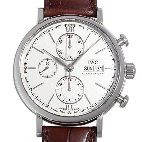 IWC PORTOFINO CHRONOGRAPH SILVER MEN WATCH IW391007 - ROOK JAPAN