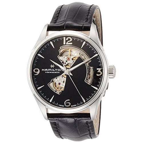 HAMILTON JAZZMASTER OPEN HEART AUTO 42 MM MEN WATCH H32705731 - ROOK JAPAN