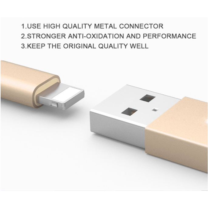 "ROOK CONNECT" 2 in 1 Lightning and Micro USB Charging Cable with Keyc ...